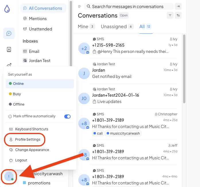 Rinsed Inbox Notifications – Rinsed